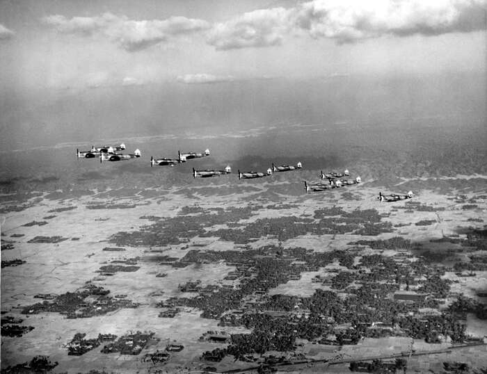 RAF Thunderbolts in Burma, 1945 | ScotlandsPeople