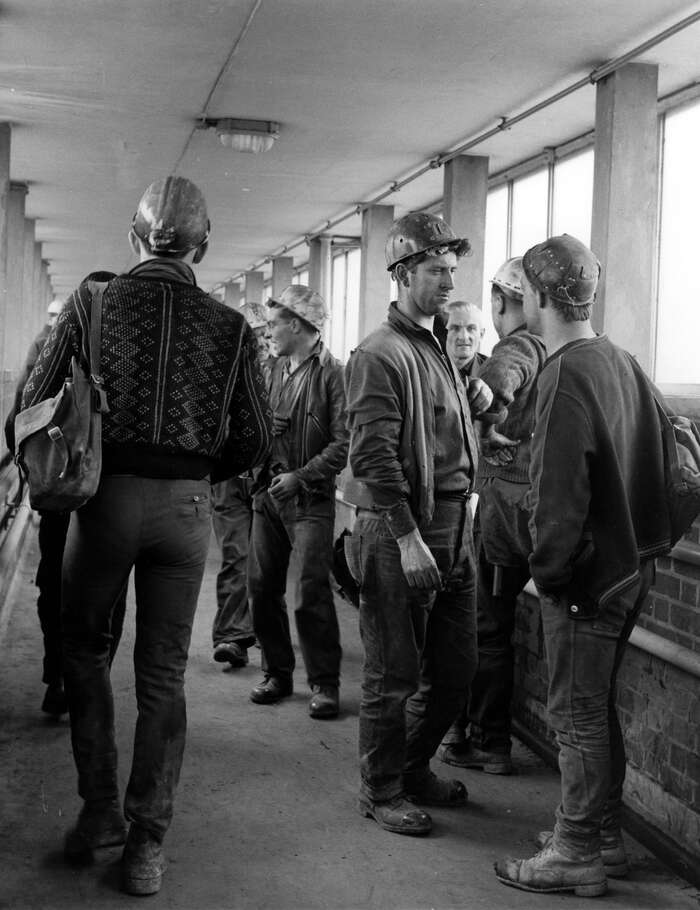 Miners at Killoch Colliery, 1960s | ScotlandsPeople