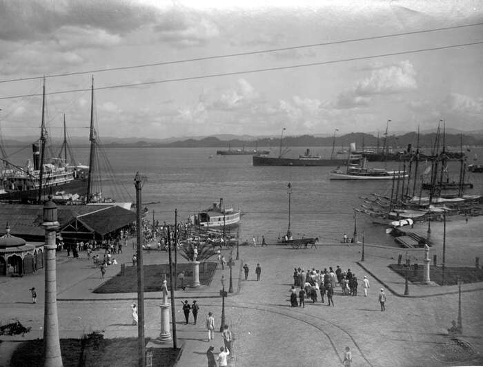 San Juan Harbour, Puerto Rico, 1905 | ScotlandsPeople