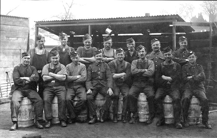 Royal Scots soldiers, 1919 | ScotlandsPeople