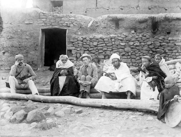 Photograph taken at Telouet, Morocco, c 1890 | ScotlandsPeople