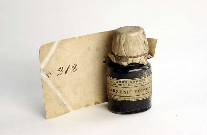 Bottle labelled 'Arsenic Poison' | ScotlandsPeople