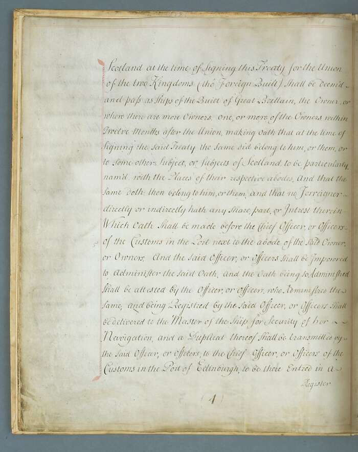 Articles of the Act of Union 1707 | ScotlandsPeople