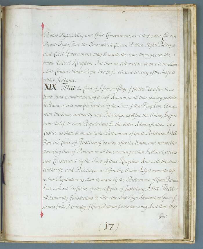 Articles of the Act of Union 1707 | ScotlandsPeople