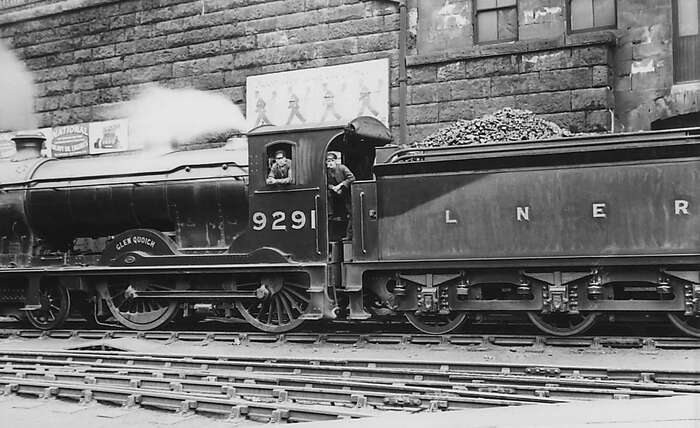 4-4-0 North British Railway K Class (LNER D34 Class) Locomotive No.291 ...