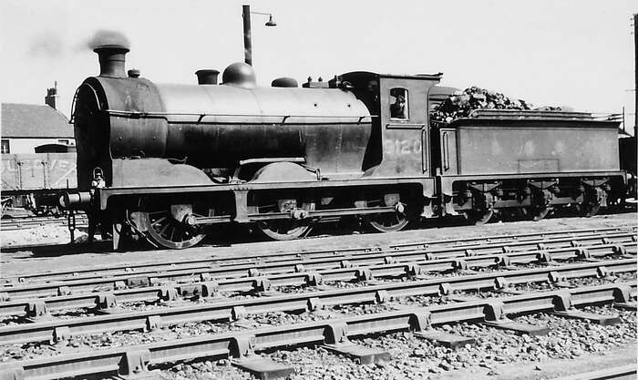 0-6-0 Reid Class J37 (NBR Class B & S) Goods locomotive No. 9120 ...