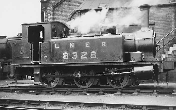 0-6-0T Reid Class J88 (NBR Class F) Tank Engine No.8328 of the London ...