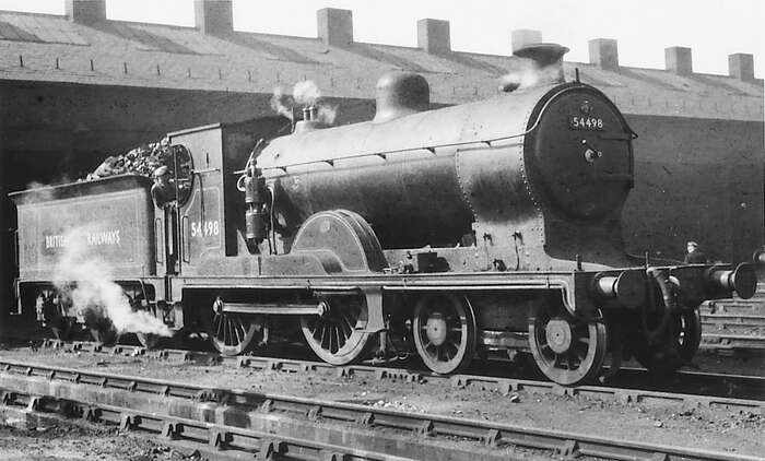 CR Pickersgill 72 Class 4-4-0 passenger Locomotive No. 54498 ...