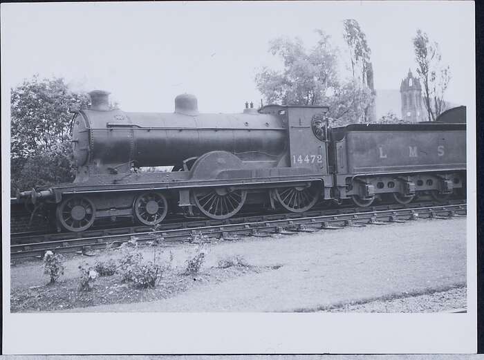 CR 72 Class (LMS 3P Class) 4-4-0 Locomotive No.14472 (CR No.933 ...