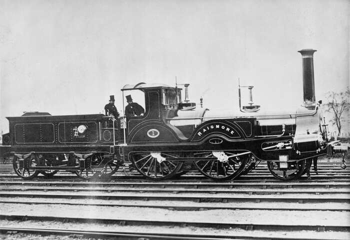 HR Barclay 2-4-0 Locomotive No.1 \"Raigmore\" as rebuilt by Stroudley ...