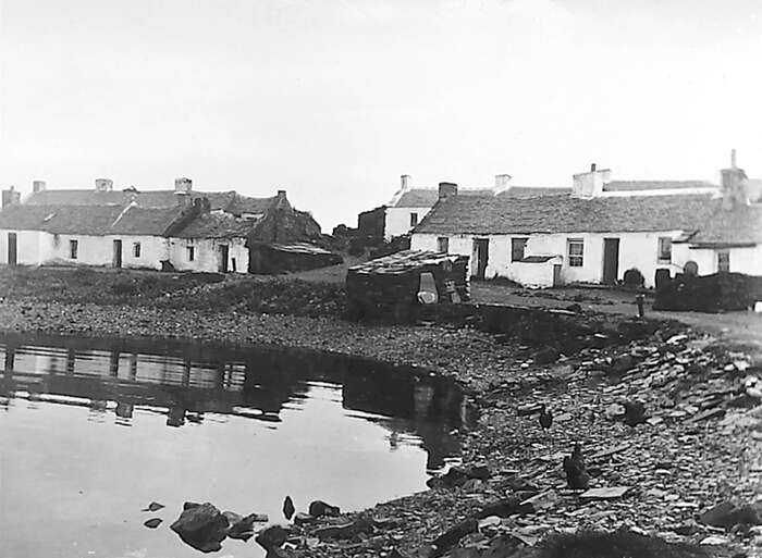Shore and houses at Ellenabeich | ScotlandsPeople