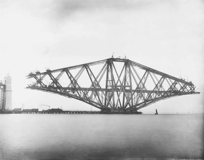 Forth Bridge construction | ScotlandsPeople