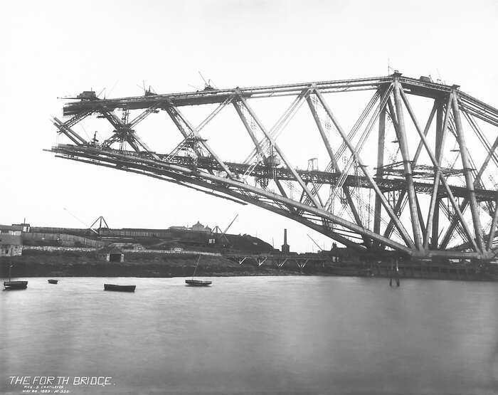 Forth Bridge construction | ScotlandsPeople