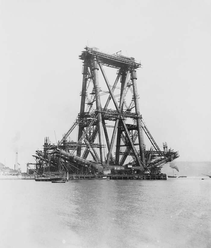 Forth Bridge construction | ScotlandsPeople