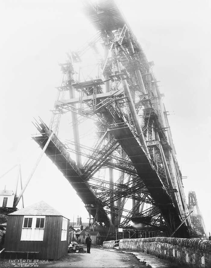 Forth Bridge construction | ScotlandsPeople