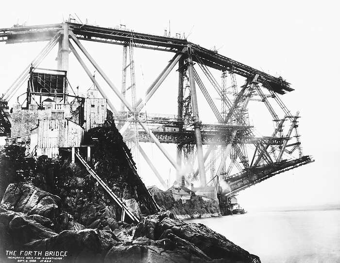 Forth Bridge Construction | ScotlandsPeople