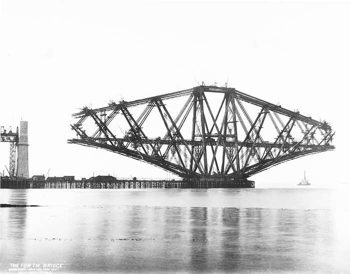 Forth Bridge Construction | ScotlandsPeople