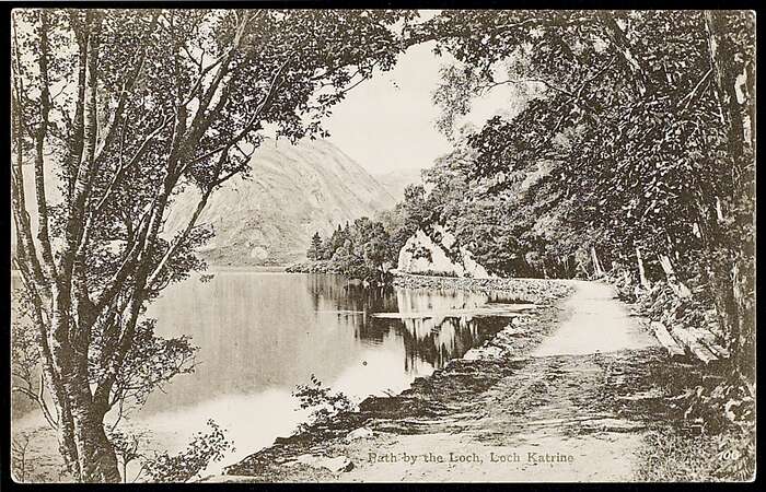 Path by the Loch, Loch Katrine | ScotlandsPeople