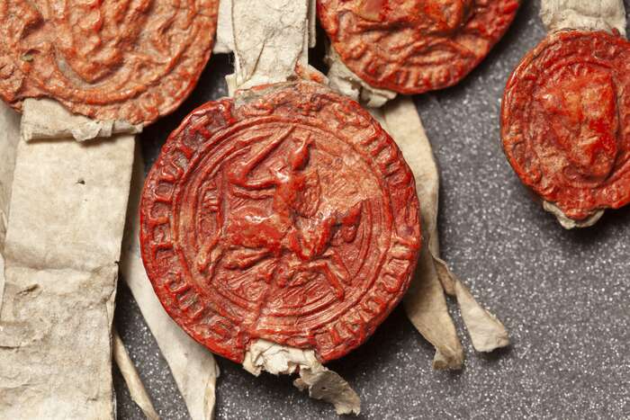 Declaration of Arbroath - Seal of Alexander Fraser of Touchfraser and ...